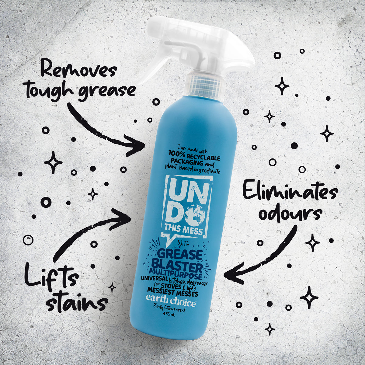 GREASE BLASTER Multipurpose – Undo This Mess